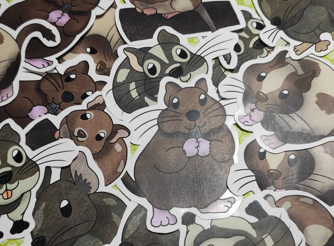 Degu Stickers, Rodent, Rat, Degus - Etsy