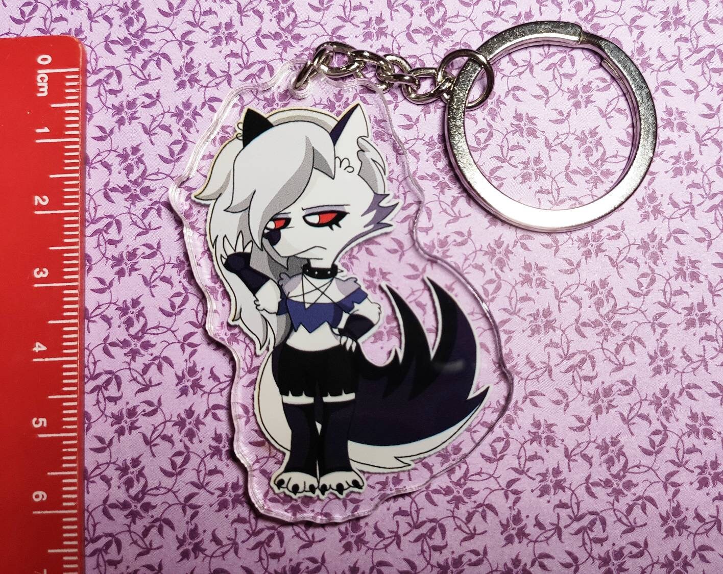 Helluva Boss Loona Keychain 6cm - Etsy Canada