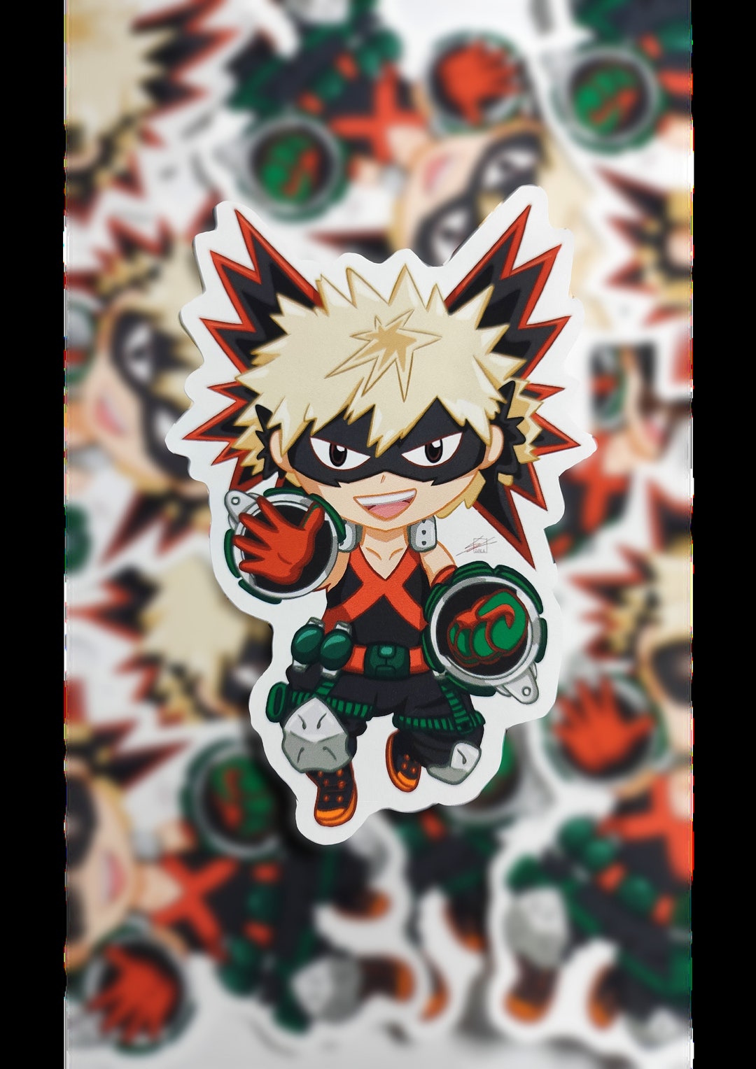 Bakugo STICKER - Etsy