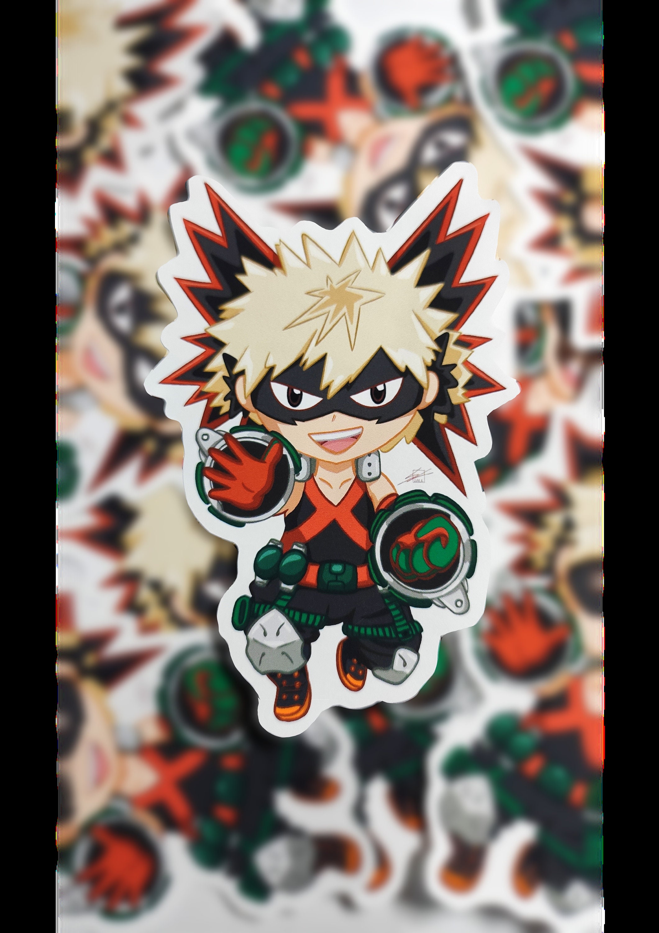 Bakugo STICKER - Etsy