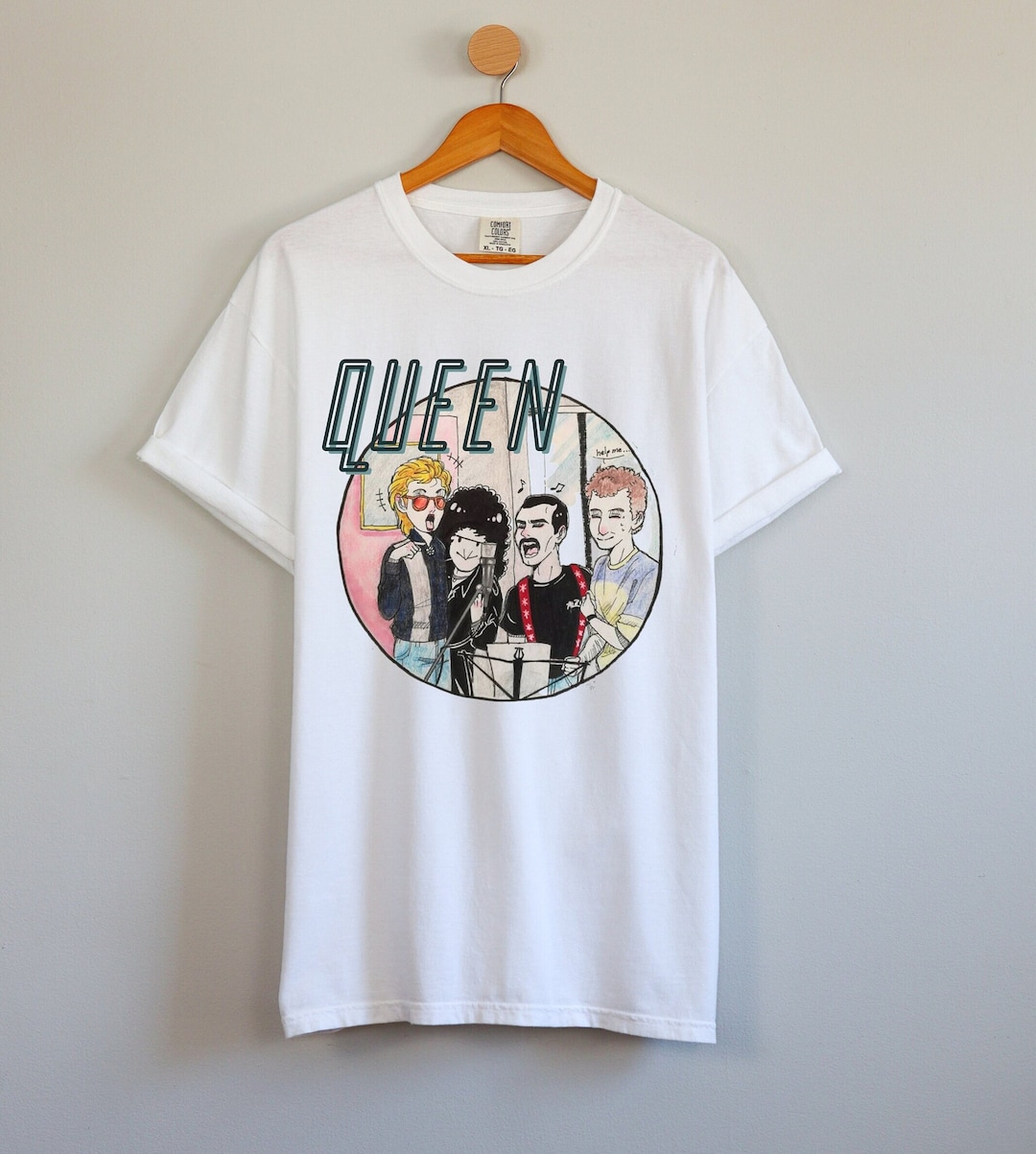 Old School Band Tee, 80s Band T-shirts, Vintage Retro Band Tee, Rock ...