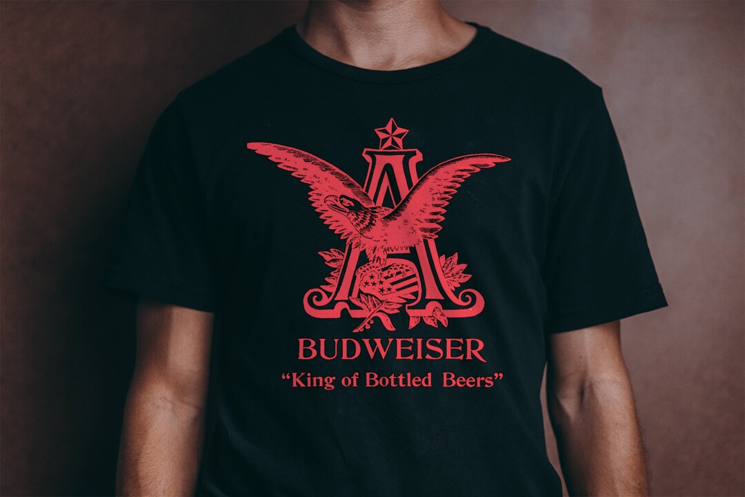 Budweiser Tshirt Beer Shirt Drinking Shirt Budweiser Shirt - Etsy