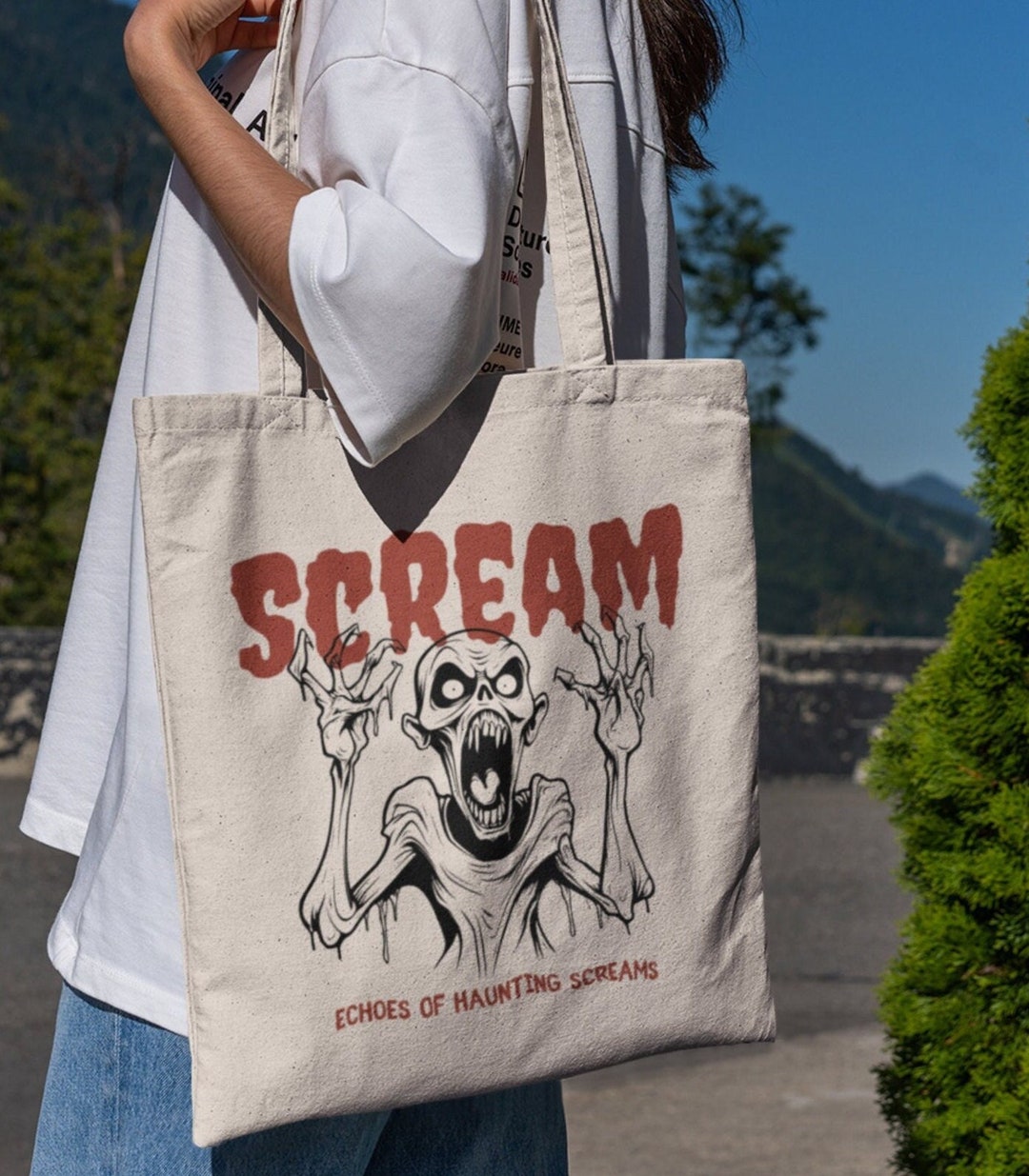 Scream Bag,horror Movie Gifts, Horror Movie Lover, Scary Movie Gifts ...