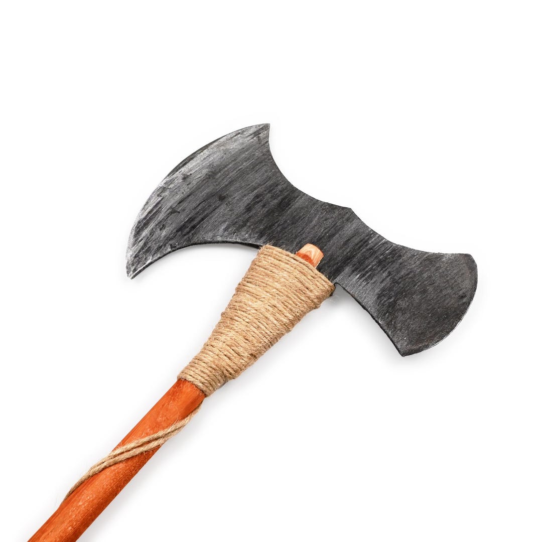 Wooden Halberd Giant Wood 120 Cm Knight Guardian Viking - Etsy