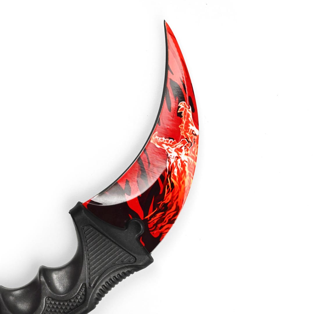 Karambit 26 Cm Metal Sharp Knife Counter Strike - Etsy