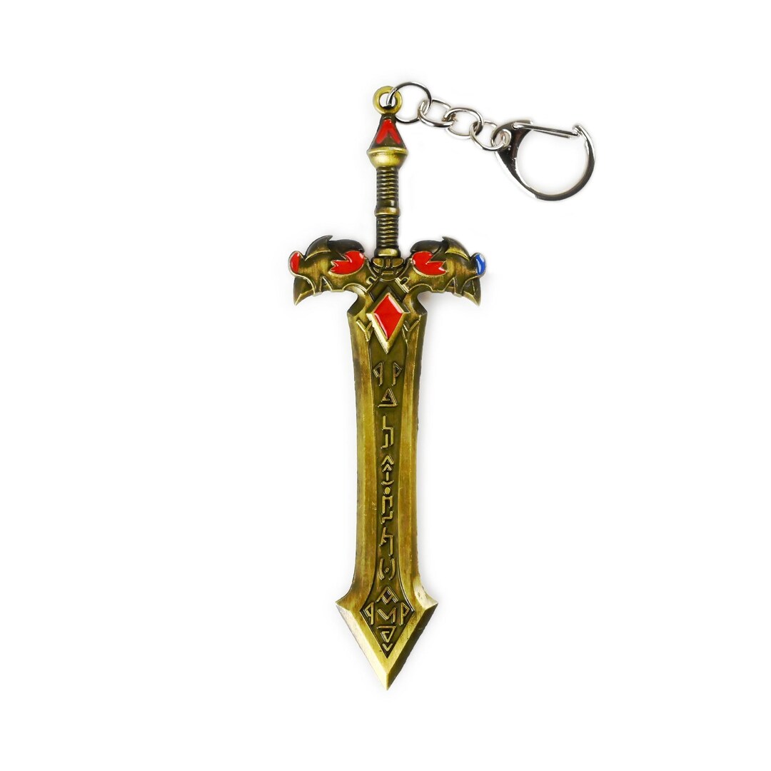 Leona's Sword 13 Cm Keychain League of Legends - Etsy
