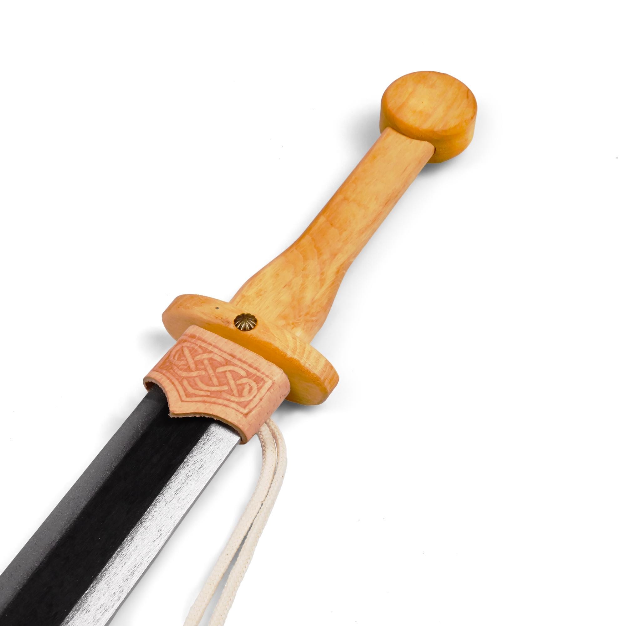 Rudis Gladius Sword and Short Pendant Wood Leather 65 Cm Roman ...