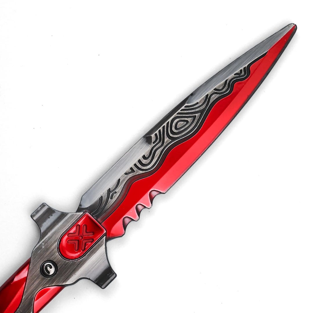 VCT Knife 22 Cm Metal Keychain Valorant - Etsy