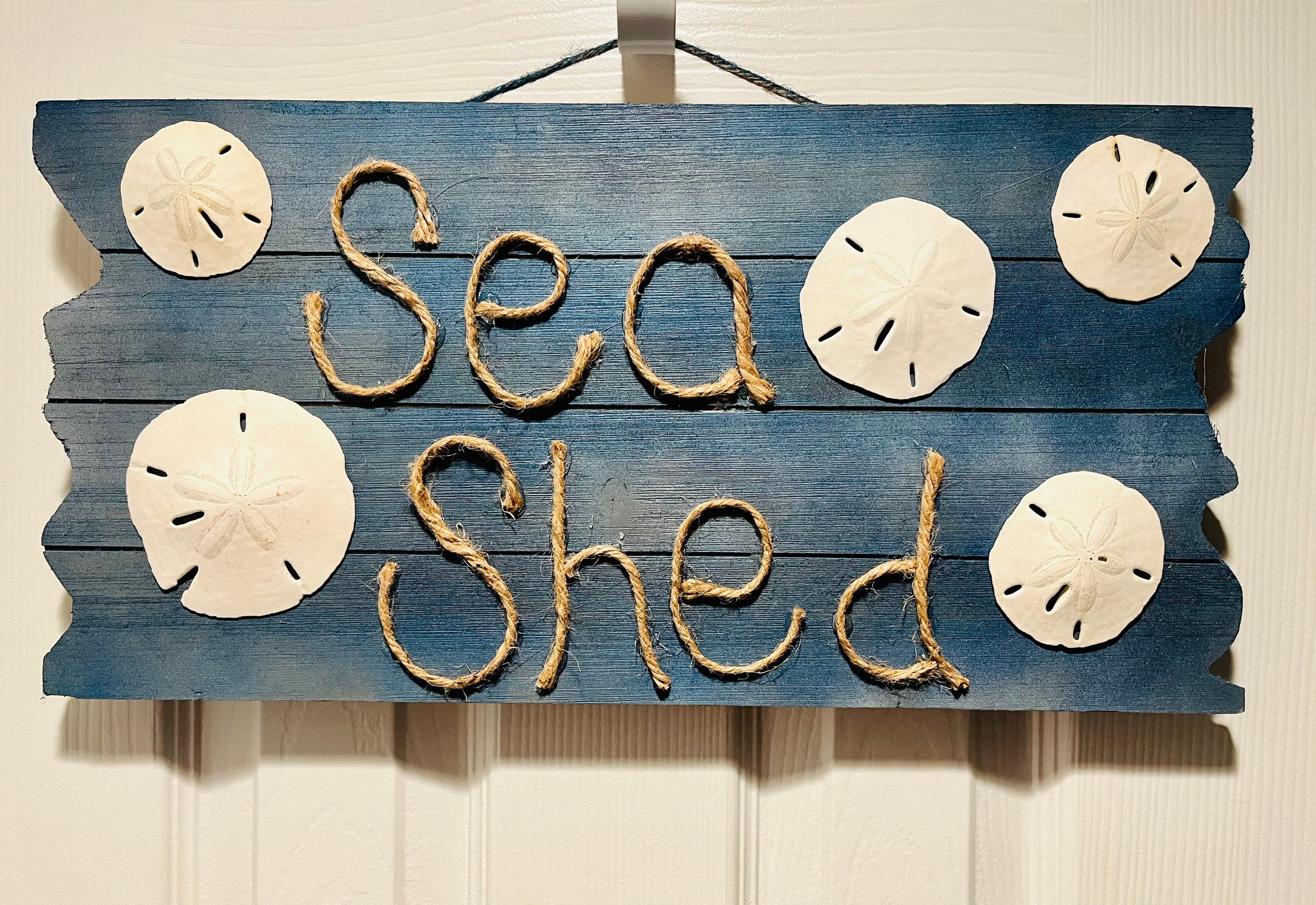 Sea Shed Sign - Etsy