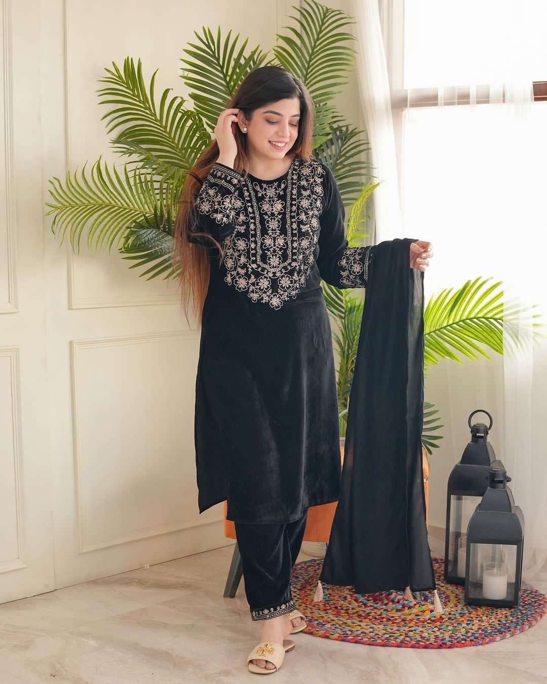 Black Women Dress Designer Salwar Kameez Exclusive Salwar Kameez ...