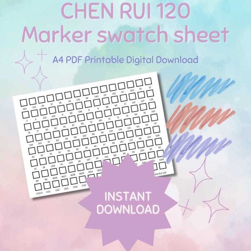 Chen Rui Markers - Etsy
