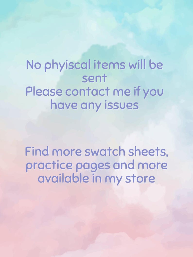 Chen Rui Alcohol Marker Swatch Sheet: 120 Color Chart (A4 PDF) - Etsy