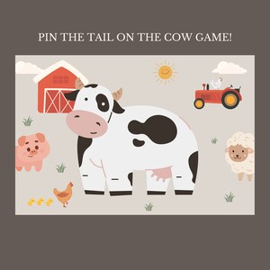 Farm Animal Birthday Bundle | Instant Download | Editable Templates - Etsy