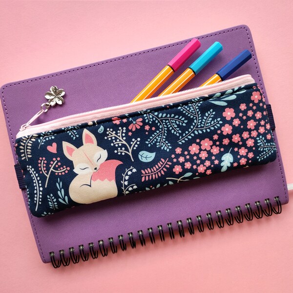 Fox Pencil Case - Etsy
