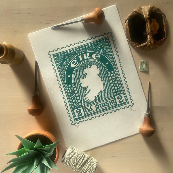 Irish Stamp - Etsy