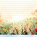 Printable Stationery Lined Paper With Beautiful Rose Garden Landscape ...
