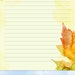 Leaves Printable Stationery, Printable Writing Paper With Watercolor ...