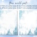 Printable Stationery Lined Paper With Frozen Landscape Scene of ...