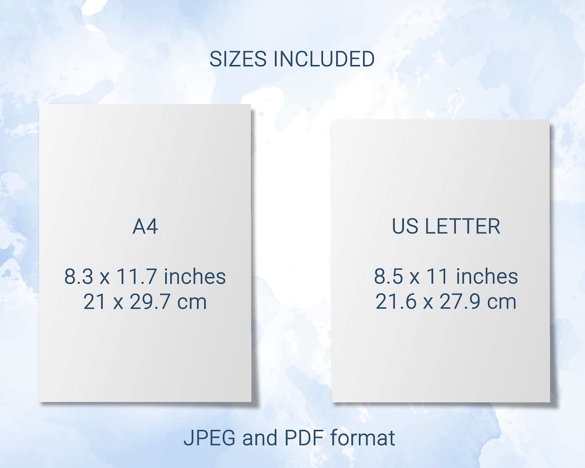 Printable Stationery Paper With Birdhouses and Birds, Spring Printable ...