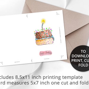 Printable Birthday Card, Printable Birthday Card Funny, Digital ...