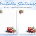 Printable Stationary Paper Printable Writing Paper With - Etsy