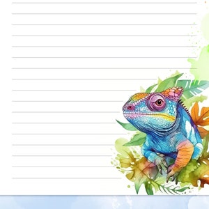 Printable Stationery Lined Paper, Printable Writing Paper With a ...