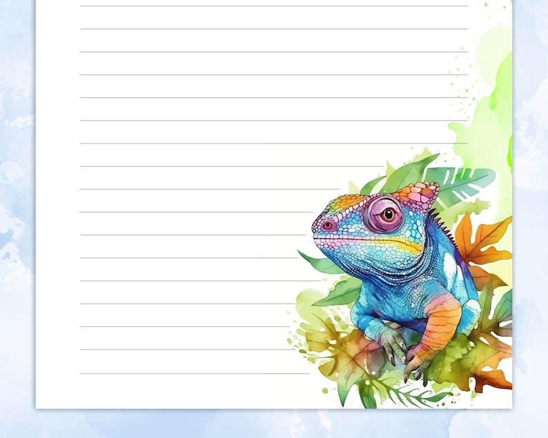 Printable Stationery Lined Paper, Printable Writing Paper With a ...