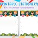 Printable Stationery for Kids, Printable Writing Paper With Fun ...