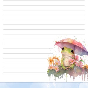 Printable Stationery Lined Paper, Printable Writing Paper With ...