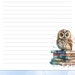 Printable Stationery Lined Paper, Printable Writing Paper With Owl ...