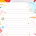 Printable Stationery for Kids Printable Writing Paper for - Etsy