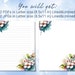 Floral Printable Stationery Lined Paper, Printable Writing Paper With ...