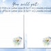 Floral Printable Stationery, Printable Writing Paper With Watercolor ...