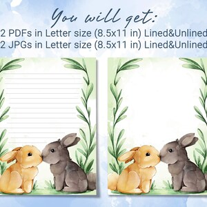 Printable Stationery Lined Paper, Printable Writing Paper With ...