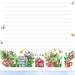 Summer Flowers Printable Stationery Lined Paper, Printable Writing ...
