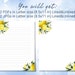 Lemon Stationery Printable, Printable Writing Paper With Lemons, Leaves ...