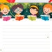 Printable Stationery for Kids, Printable Writing Paper With Fun ...
