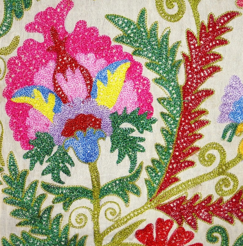 Summer Colorful Unisex Long Jacket Turkish Silk Embroidered | Etsy UK