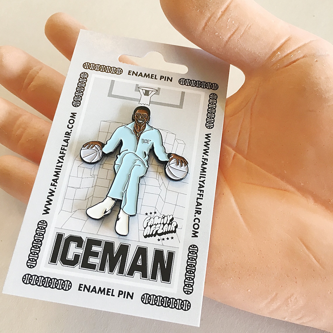 Iceman Enamel Pin - Etsy