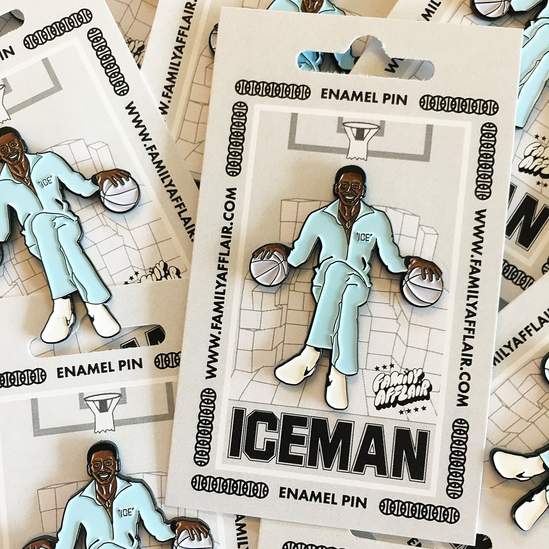 Iceman Enamel Pin - Etsy