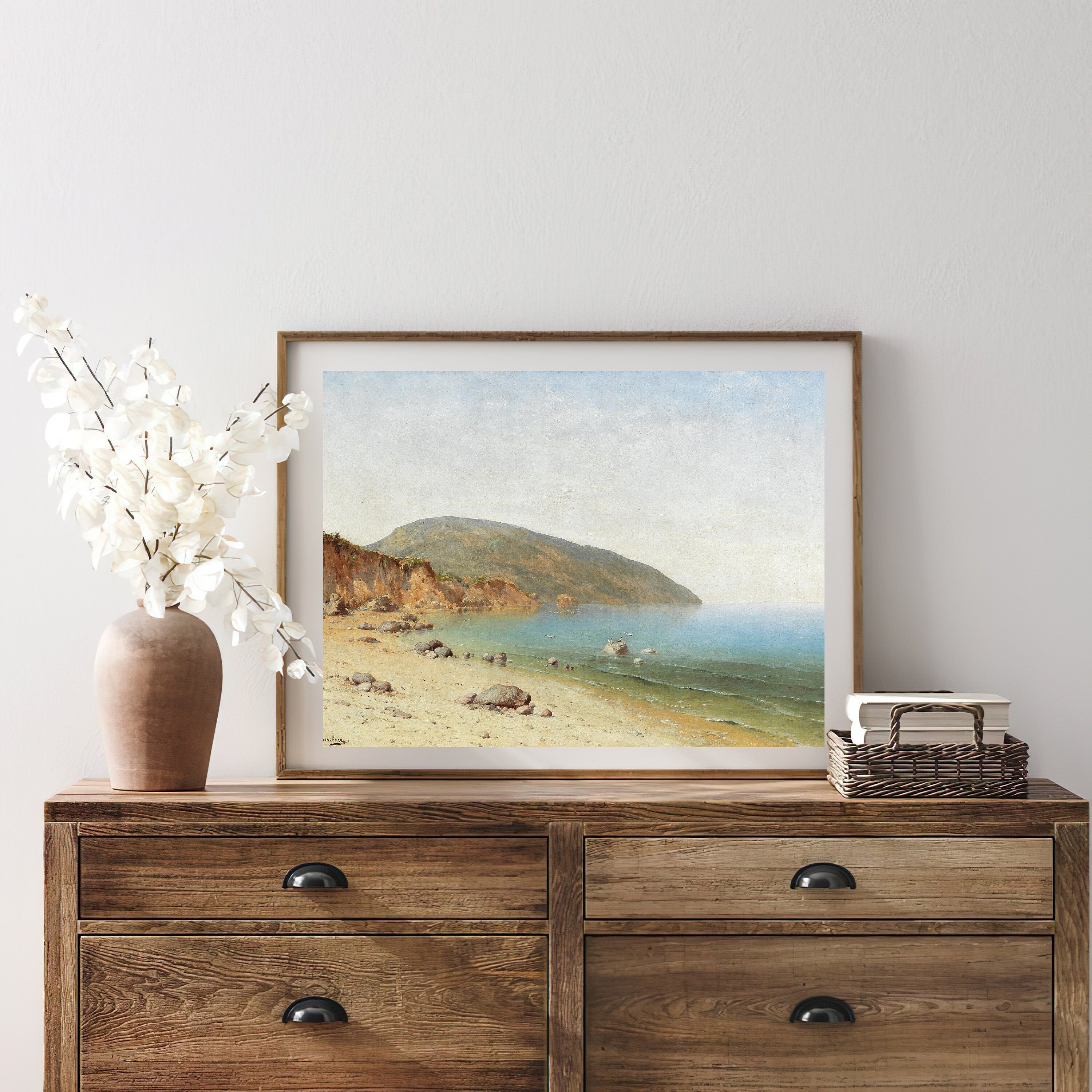 Vintage Ocean Painting Vintage Oil Seascape Marine Painting | Etsy