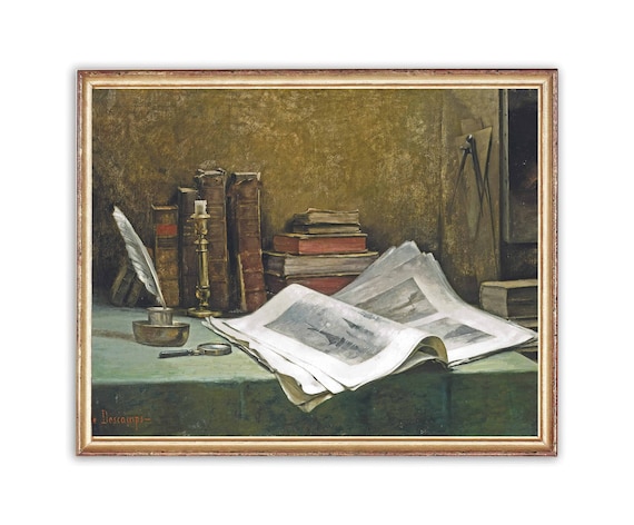 Writing desk painting - munimoro.gob.pe