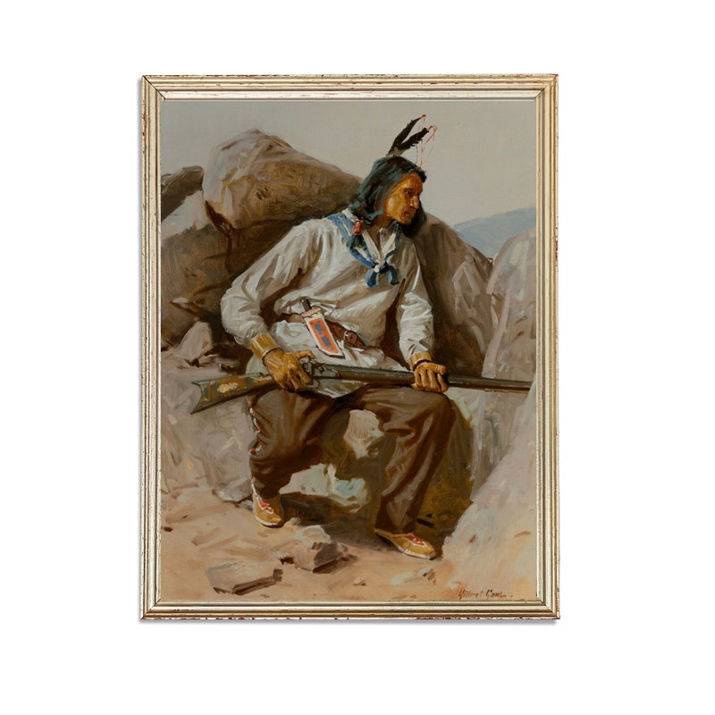 Painted Rocks Native American - Etsy