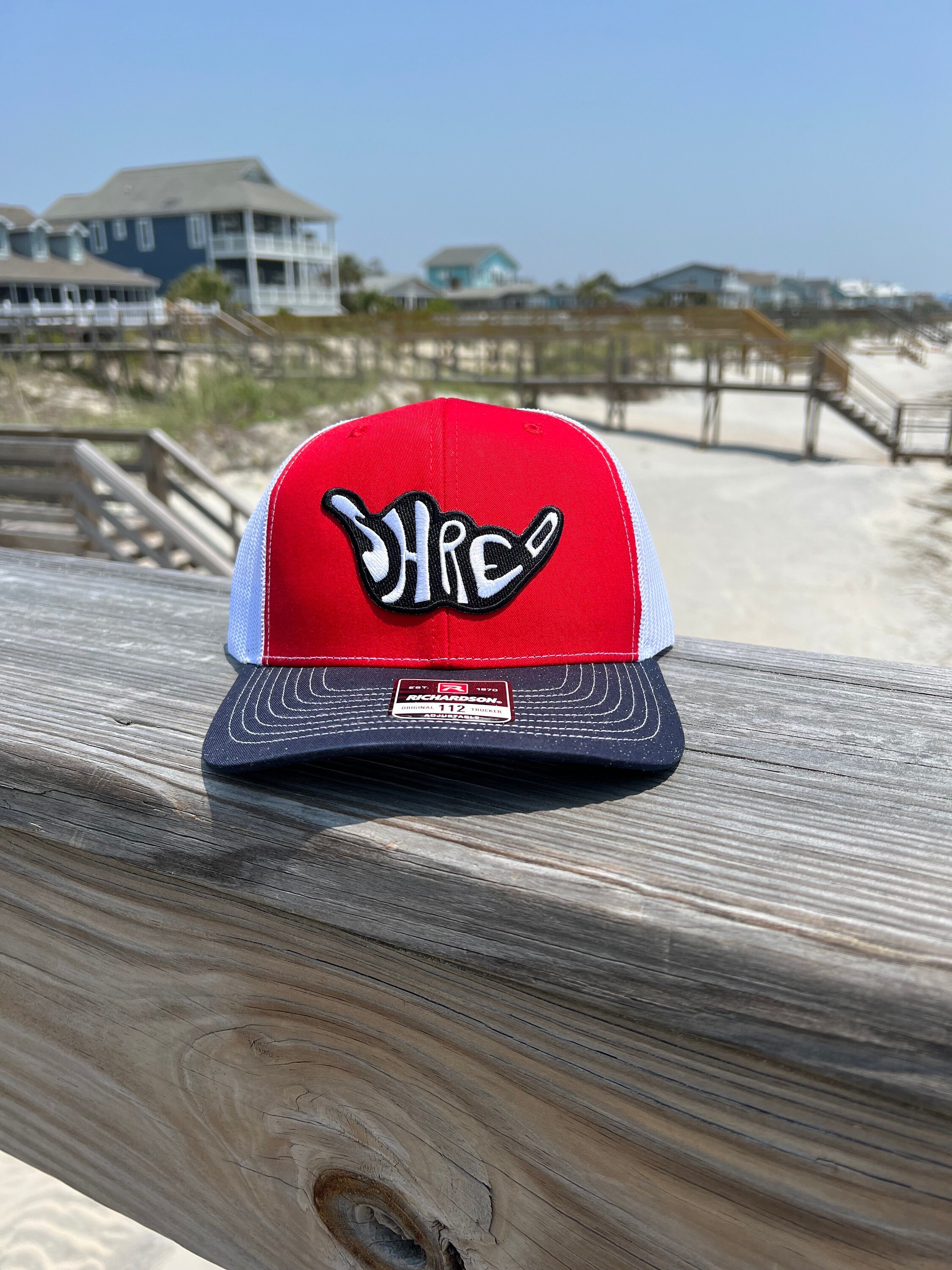 Shred America Trucker Hat - Etsy