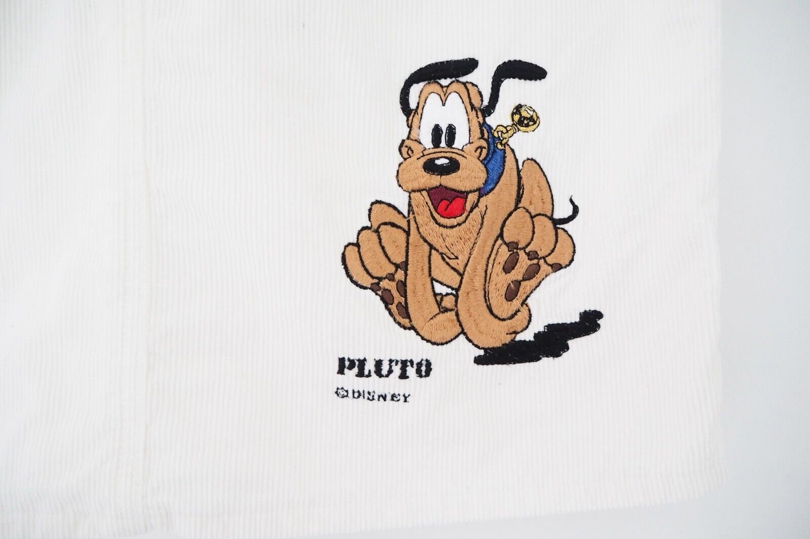 Vintage PLUTO Disney Emmanuel Schvili Skirt White Embroidery Big Logo Women's - Etsy