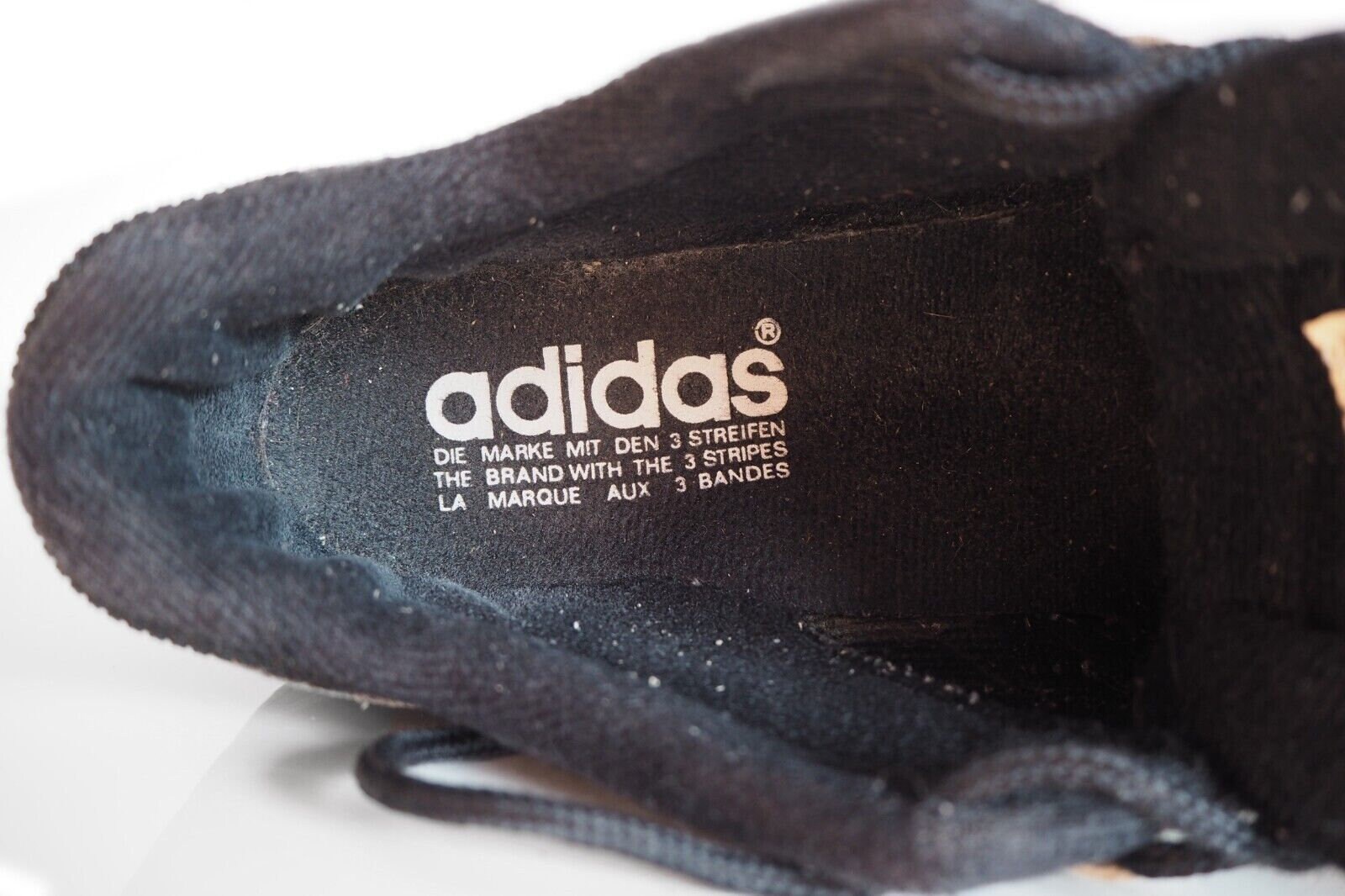 Vintage ADIDAS Sneakers 90s Retro Black Sport Shoes Trainers Women's US ...