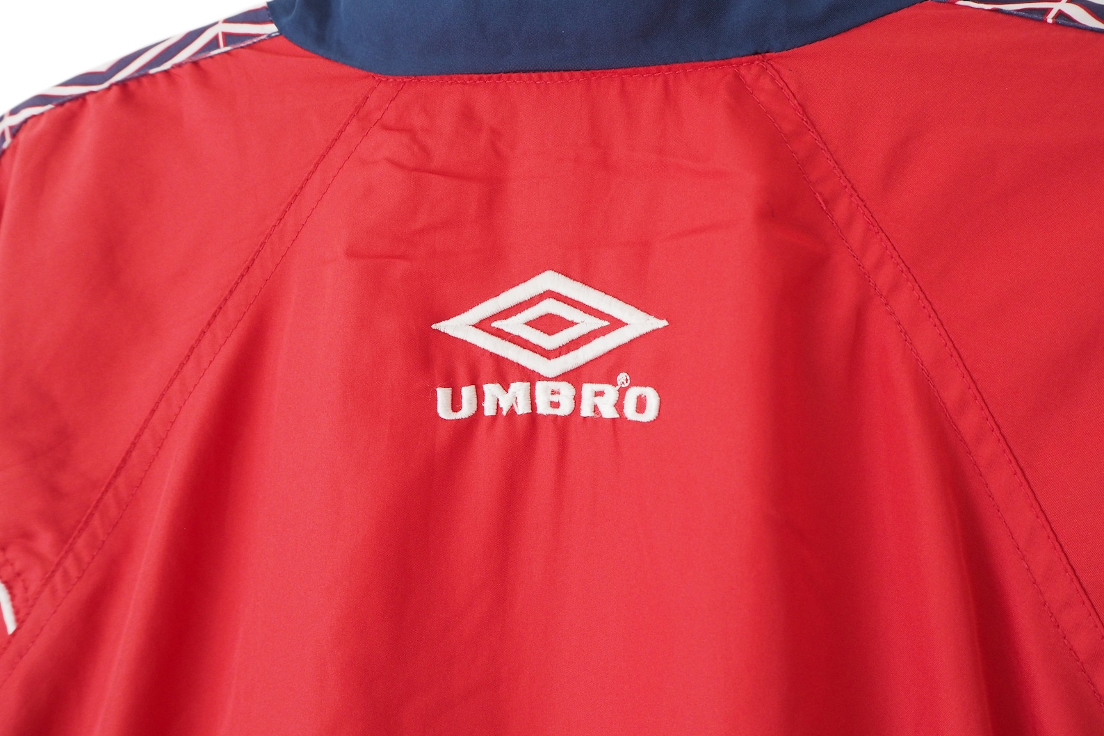 Vintage UMBRO Track Jacket Full Zip Size M Blue/red 90s Sport ...