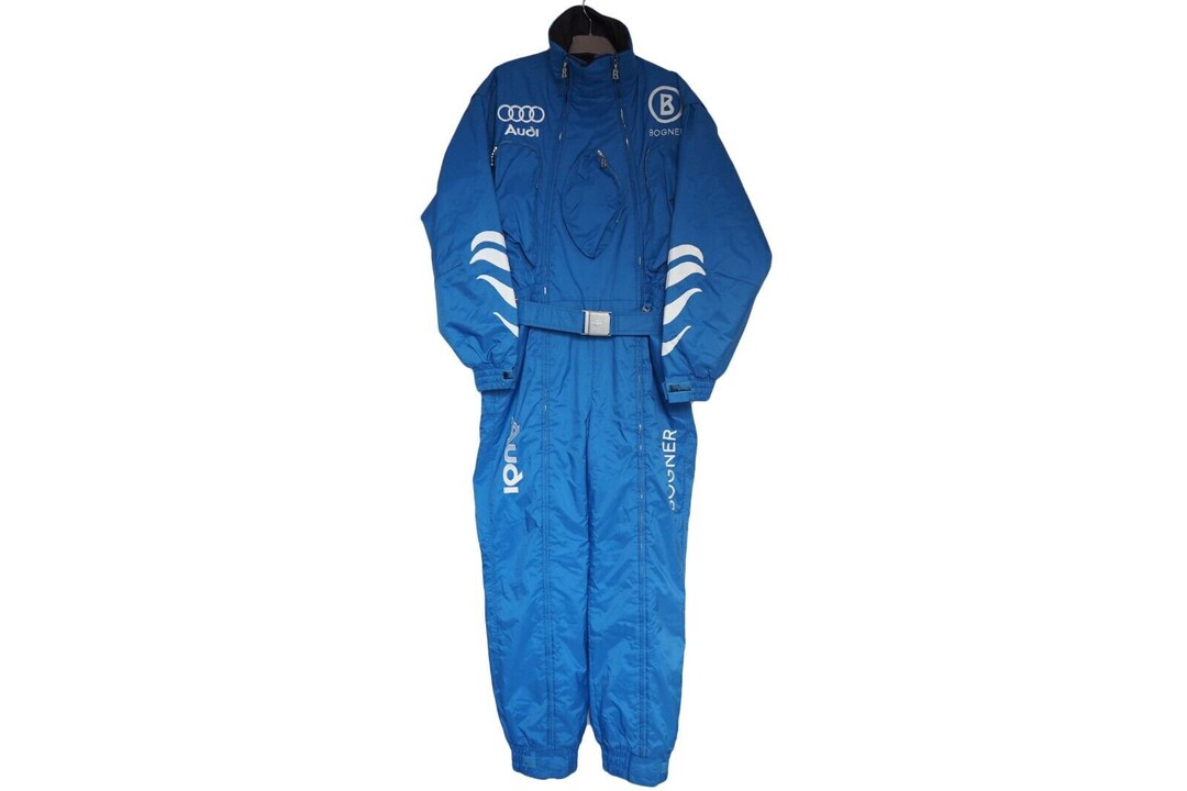 Vintage BOGNER AUDI DSV Ski Suit 90s 00s Retro Jumpsuit Size - Etsy
