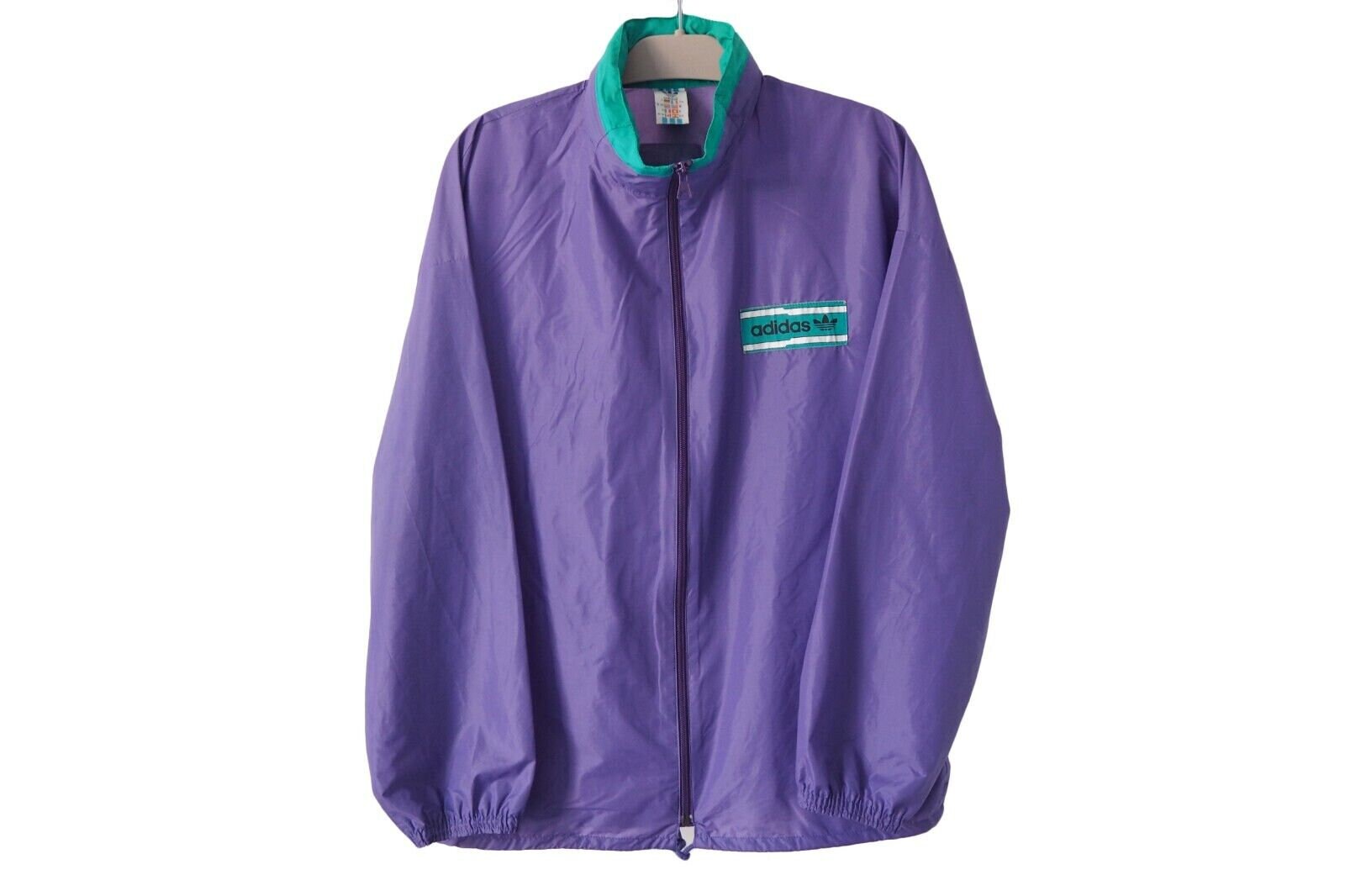 Adidas jacket purple store