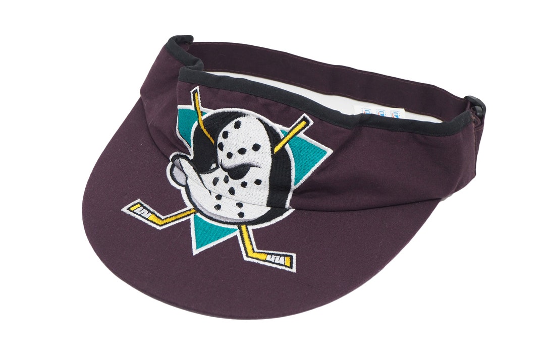 Vintage Anaheim Mighty Ducks Visor Cap 90s NHL Hat Hockey Big Logo - Etsy